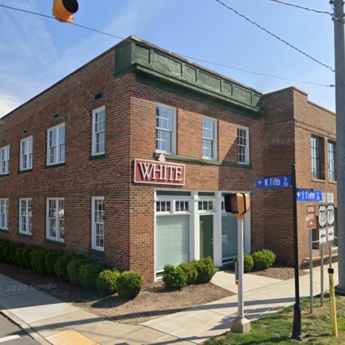 White Furniture Company in Mebane, NC (Bing Maps)