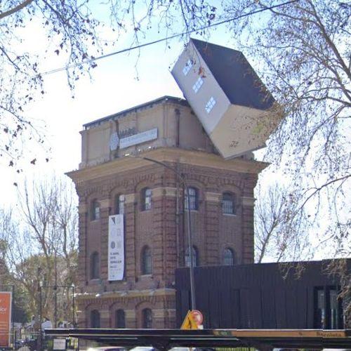 'House Attack' by Erwin Wurm in Buenos Aires, Argentina (Google Maps)
