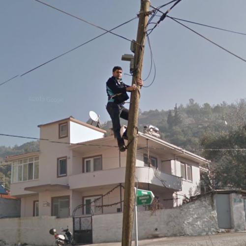Telephone and internet network maintenance day in Yatagan, Turkey ...