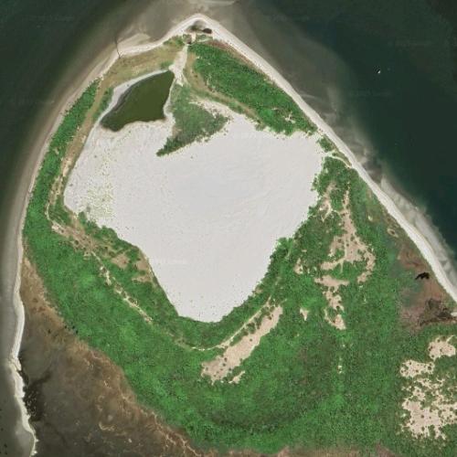 Goat Island in Atlantic Beach, NC (Google Maps)