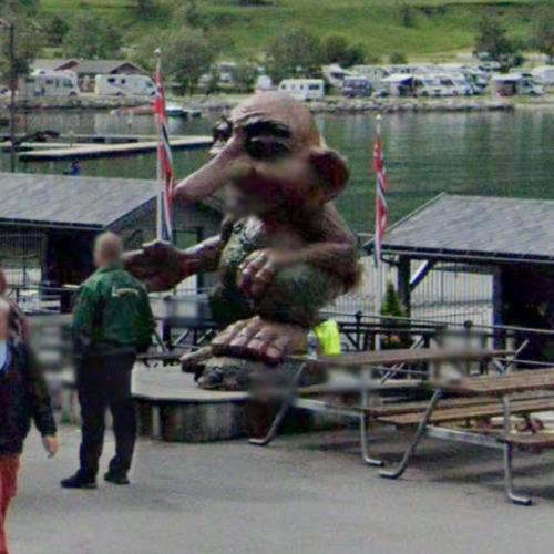 Troll in Geiranger, Norway (Google Maps) (#2)