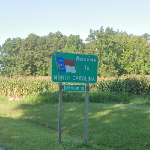 Welcome to North Carolina sign in Como, NC (#5) - Virtual Globetrotting