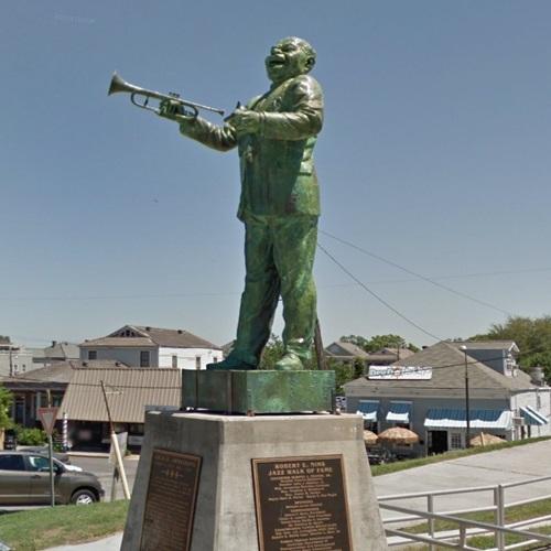 Louis Armstrong statue in New Orleans, LA (Google Maps) (#2)