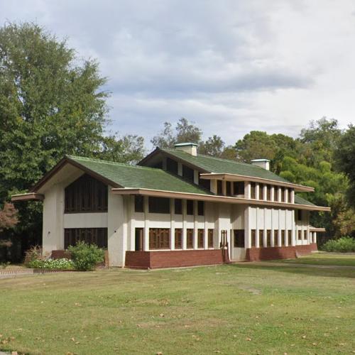'Cooley House' by Walter and Marion Mahony Griffin in Monroe, LA ...