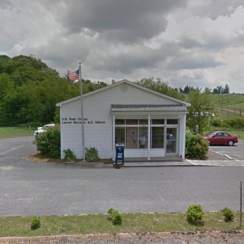 Laurel Springs Post Office in Laurel Springs, NC - Virtual Globetrotting