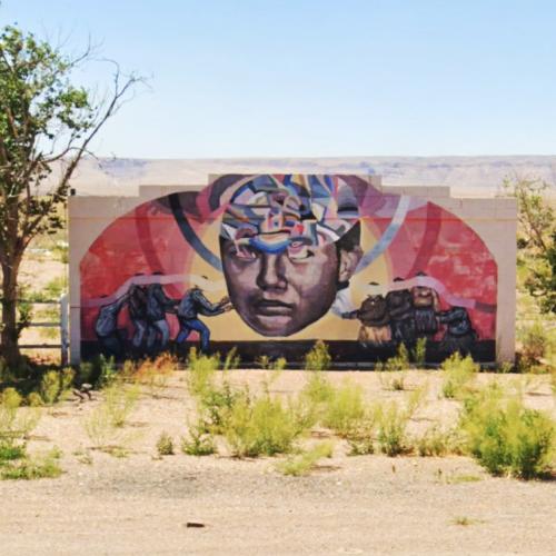 Grey Mountain Trading Post Mural in Gray Mountain, AZ - Virtual ...