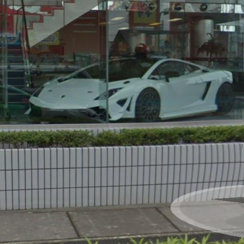 Lamborghini Gallardo GT3 in Komaki, Japan (Google Maps)