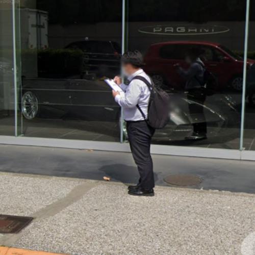 Pagani Huayra Roadster in Tokyo, Japan (Google Maps) (#3)