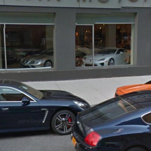Lexus LFA and Mercedes-Benz SLR McLaren in New York, NY (Google Maps)