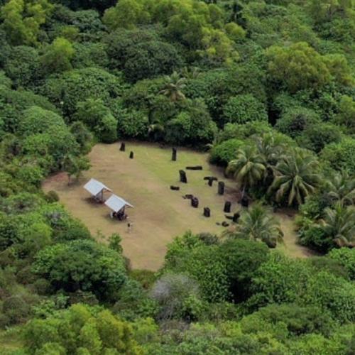 Badrulchau Stone Monoliths in Mengellang, Palau (Google Maps)