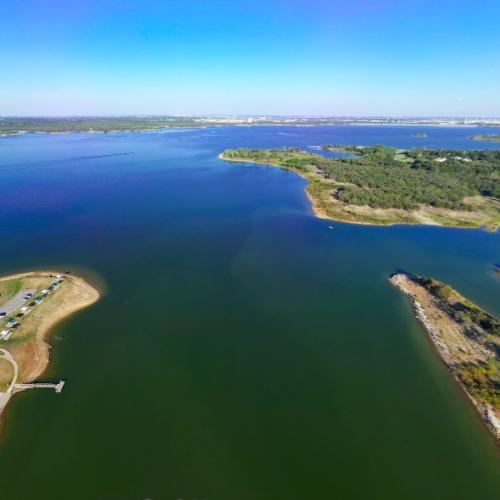 Grapevine Lake in Grapevine, TX (Google Maps)
