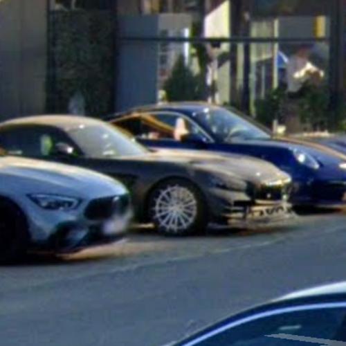 Mercedes-AMG GT R Tikt Performance in Bucharest, Romania (Google Maps)