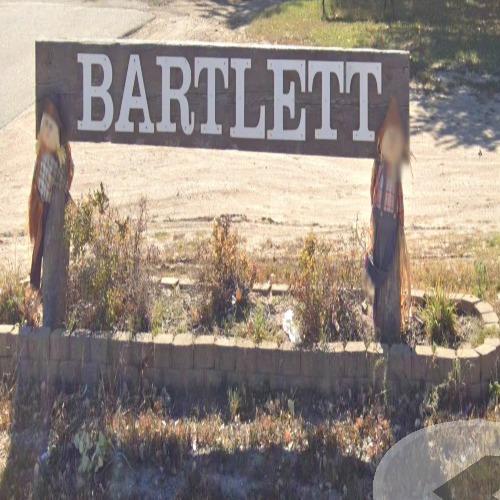 Bartlett Sign in Bartlett, NE (Bing Maps)