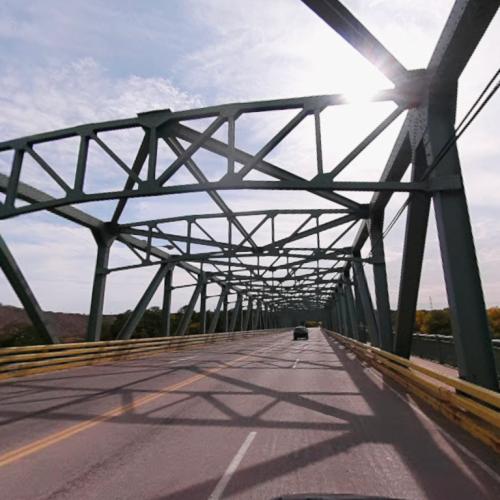 Lofton Henderson Memorial Bridge in Lorain, OH (Google Maps)