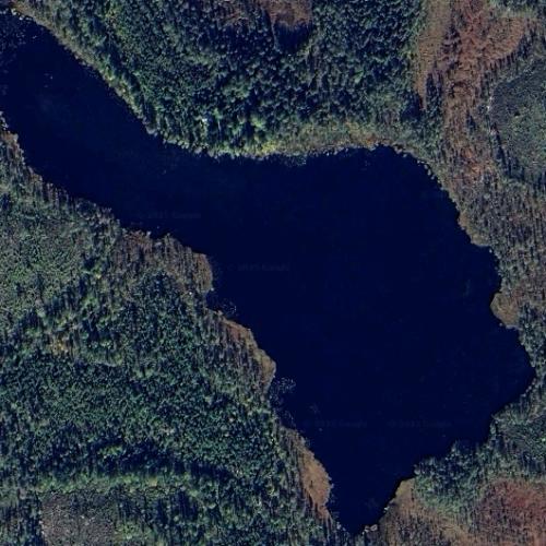 Savåstjärnen in Sveg, Sweden (Google Maps)