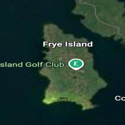 Frye Island in Sebago Lake, ME (Google Maps)