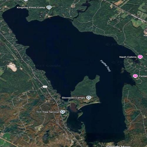 Panther Pond in Raymond, ME - Virtual Globetrotting