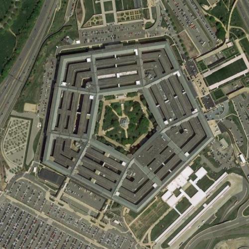 Pentagon In Arlington VA Google Maps 