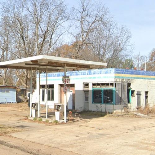 Crowder gas station in Crowder, MS - Virtual Globetrotting