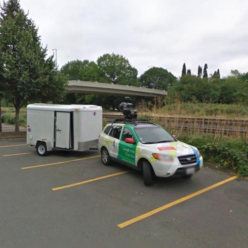 Google Street View car in Portland, OR (Google Maps)