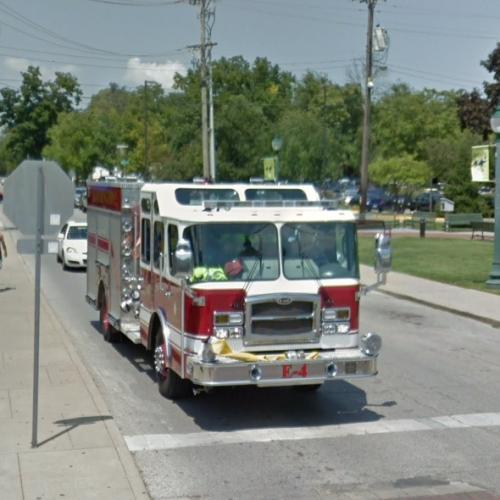 Fire engine in Bloomington, IN (#5) - Virtual Globetrotting