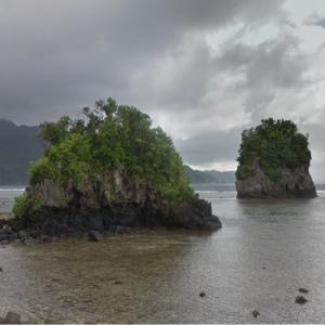 Fatu and Futi Rocks (Fatu-ma-Futi) - Samoan folklore in Faga'alu ...