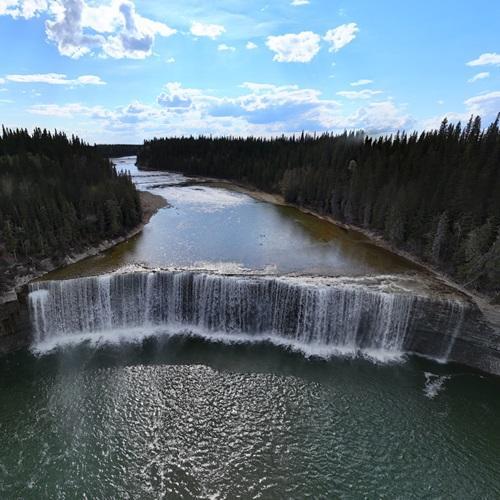 Lady Evelyn Falls in Lady Evelyn Falls Territorial Park, Canada (#2 ...
