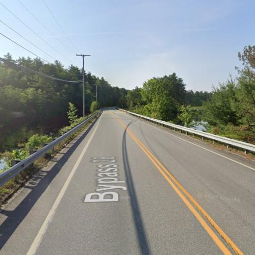 Deer Neck Bridge in Auburn, NH (Google Maps)
