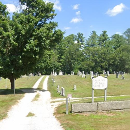 Auburn Village Cemetery in Auburn, NH (Bing Maps)
