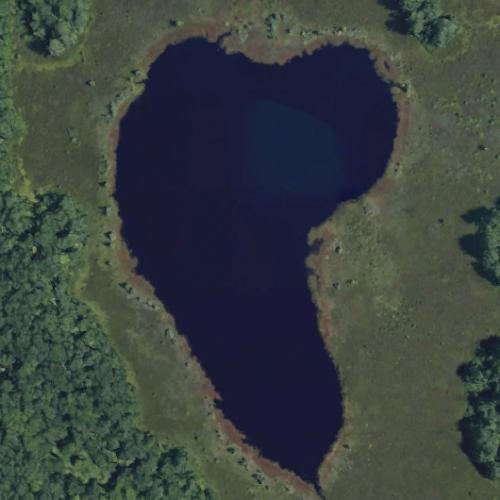 Hinman Pond in Hooksett, NH (Google Maps)