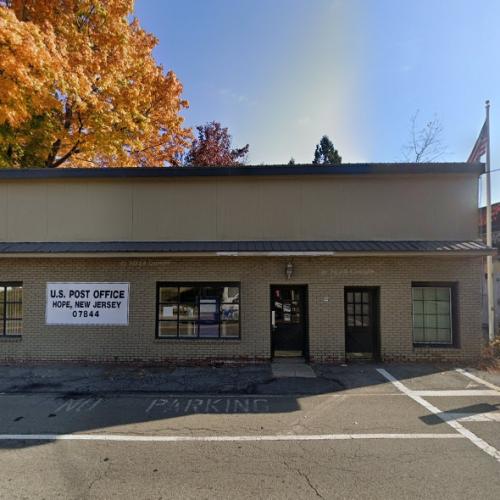 Hope Post Office in Hope, NJ - Virtual Globetrotting