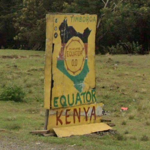 Equator marker in Timboroa, Kenya (Google Maps) (#8)