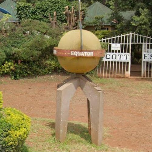 Equator marker in Maseno, Kenya (Bing Maps)