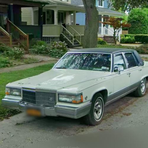 Cadillac Brougham in Tonawanda, NY (Google Maps)