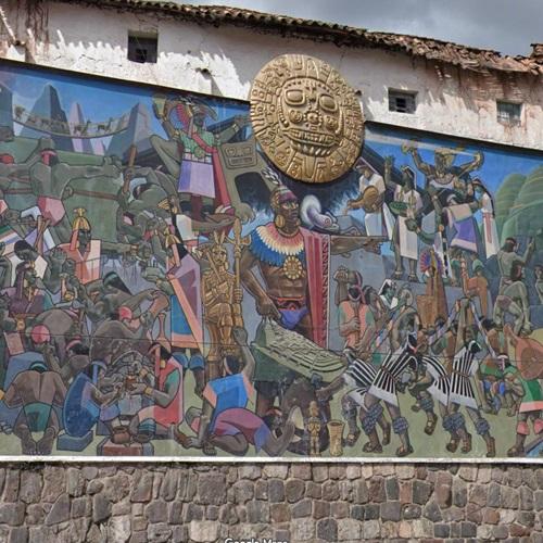 The Great Mural of Cusco by Juan Bravo in Cusco, Peru - Virtual ...