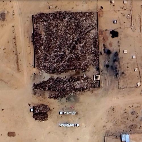 Hundreds of dead bodies in El Geneina, Sudan (Bing Maps)