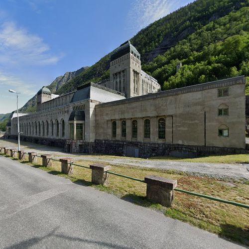 Såheim Hydroelectric Power Station in Rjukan, Norway - Virtual ...