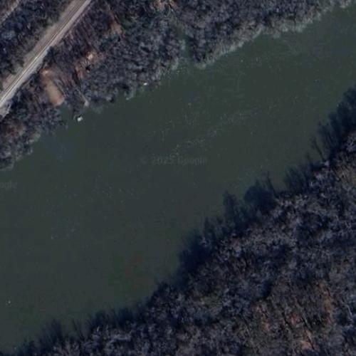 Morgan Lake in Ludowici, GA (Google Maps)