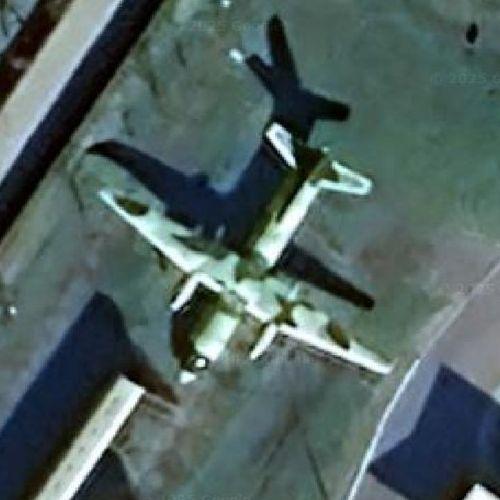 An-26 on display in Luban, Poland (Google Maps)
