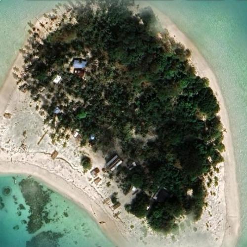 Langaan Island in Sandakan, Malaysia (Google Maps)