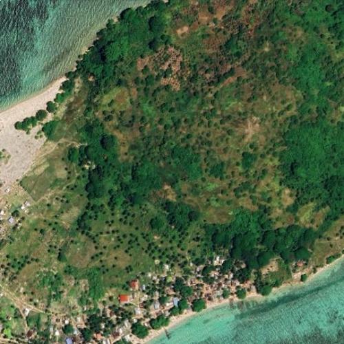 Great Bakkungaan Island in Sandakan, Malaysia (Google Maps)