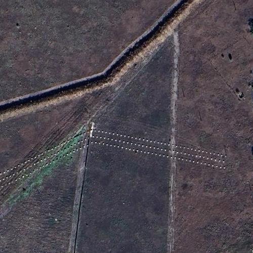 Dragon's Teeth & Anti-Tank Ditch in Donetsk, Ukraine - Virtual ...