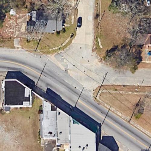 Raymond Berry Oakley Death Location in Macon, GA - Virtual Globetrotting