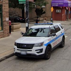 Chicago Police Ford Explorer in Chicago, IL - Virtual Globetrotting