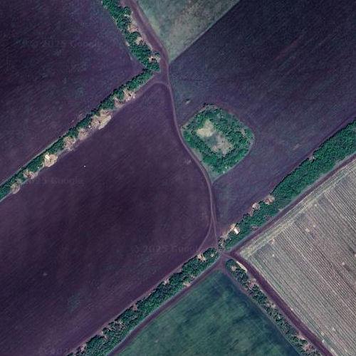 Russian Military Equipment under Tarps - dispersed in Treeline in ...