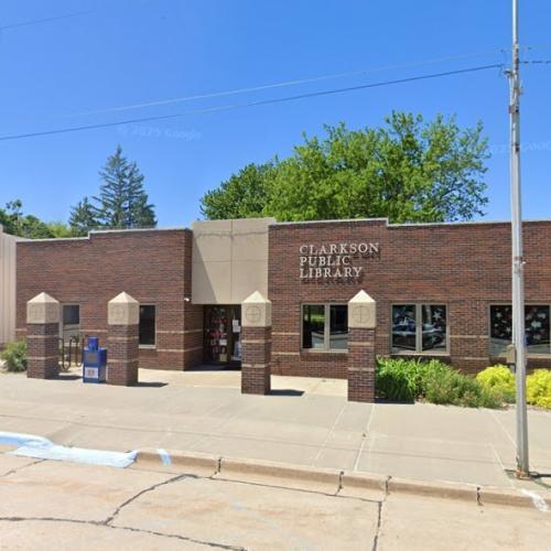 Clarkson Public Library in Clarkson, NE - Virtual Globetrotting
