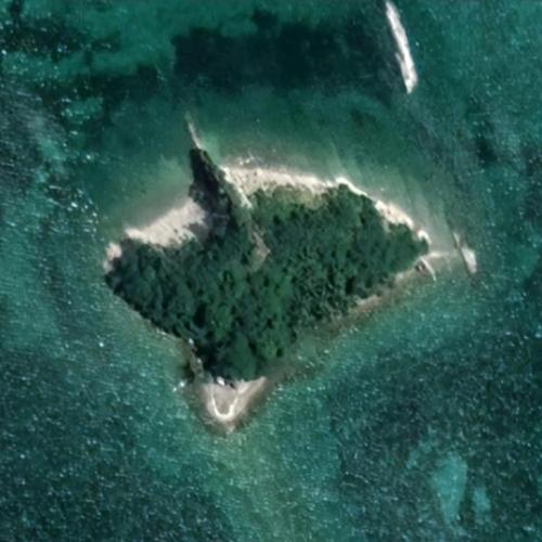 Puro Island in Monreal, Philippines (Bing Maps)