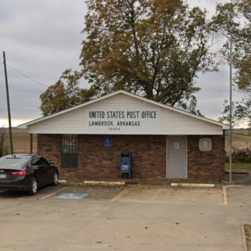 Lambrook Post Office in Lambrook, AR (Google Maps)