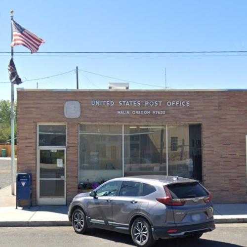 Malin Post Office in Malin, OR - Virtual Globetrotting