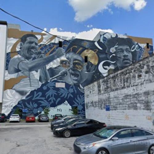 Tampa mural in Tampa, FL (Bing Maps)